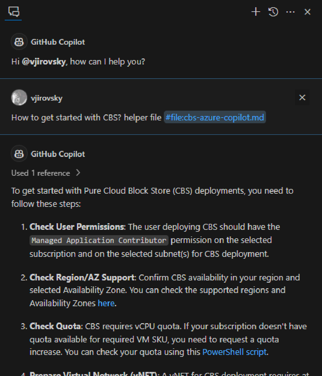Playing with GitHub Copilot: Interactive Documentation by RAG